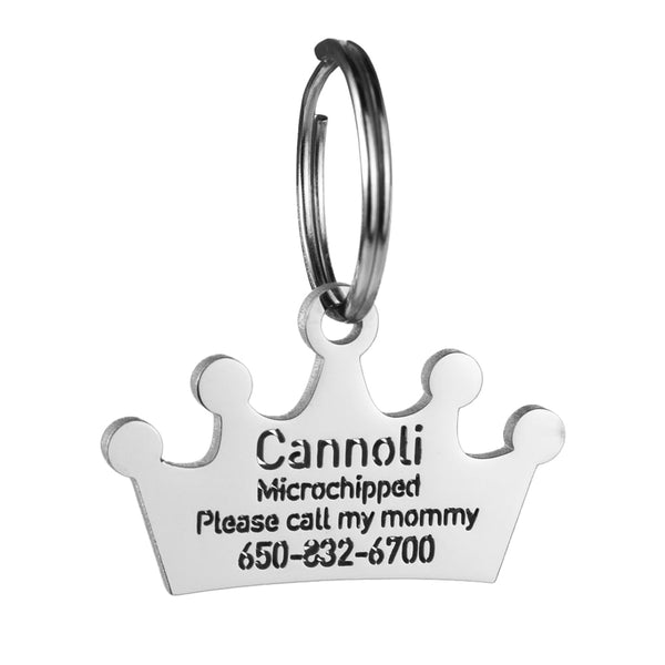 Crown Dog ID Tag - Taglec
