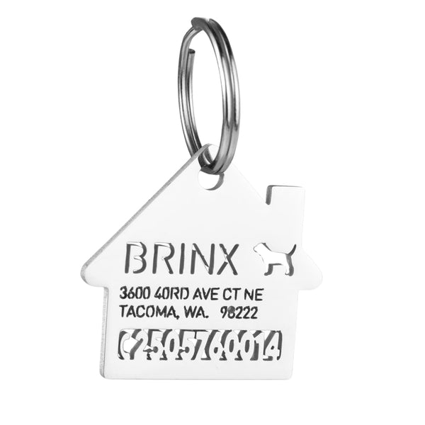 Home Dog ID Tag - Taglec